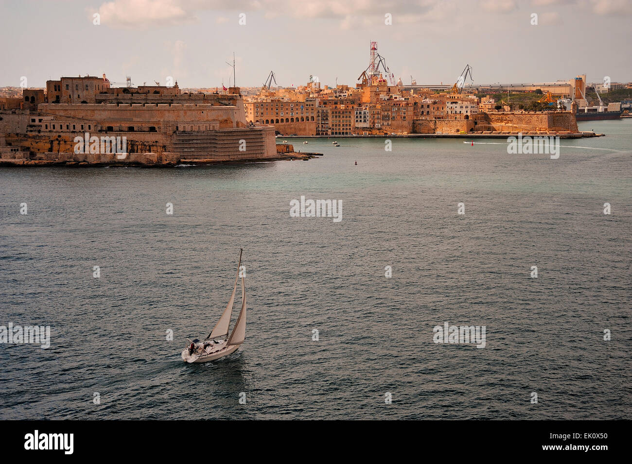 Valetta, Malta, mediterranean, old, historical, architecture, Grand ...