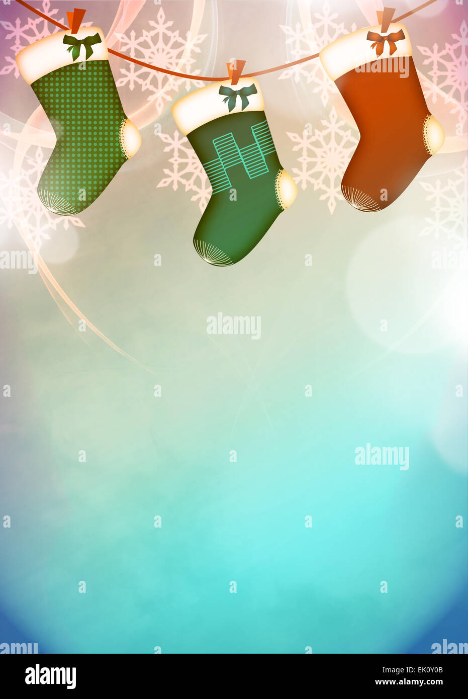 Advent or christmas advert poster or flyer background with empty space ...