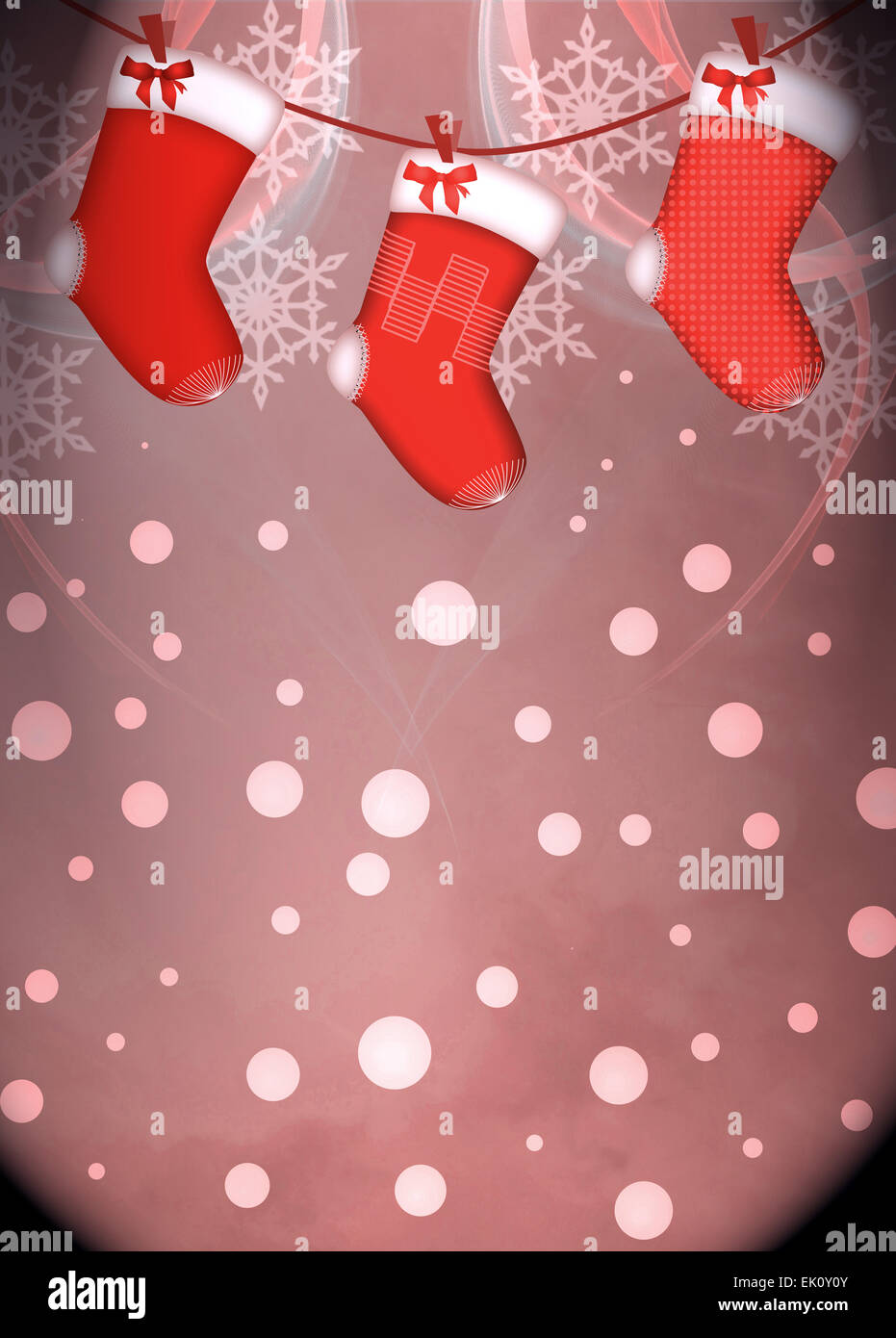 Advent or christmas advert poster or flyer background with empty space ...