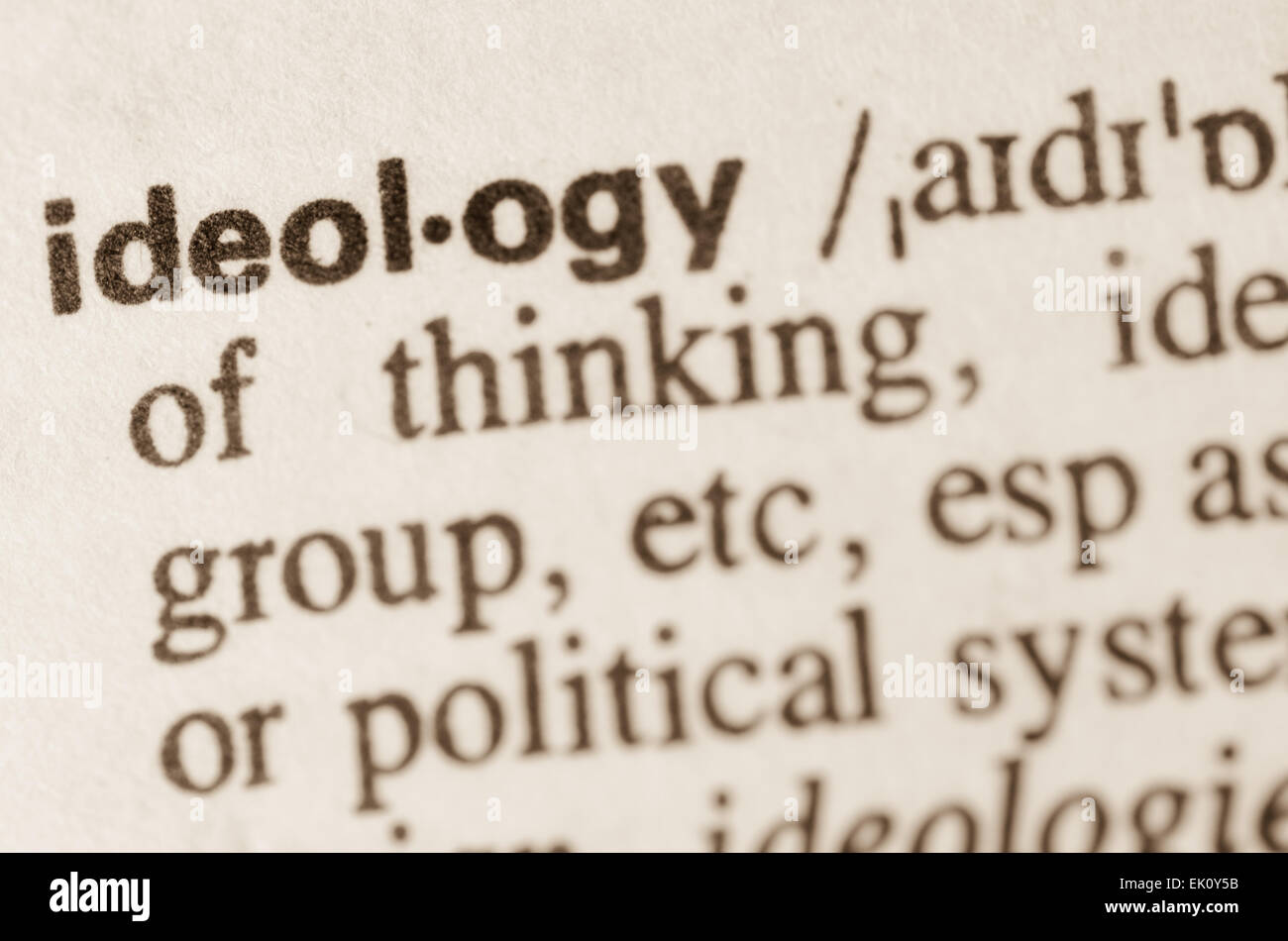Ideology hi-res stock photography and images - Alamy