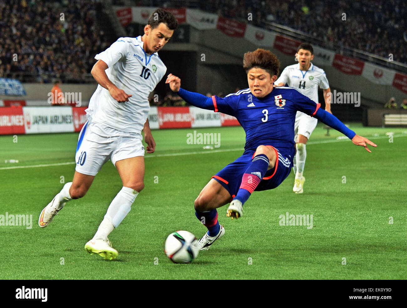 March 31, 2015. 31st Mar, 2015. Sardor Rashidov (UZB), Kosuke Ota (JPN ...