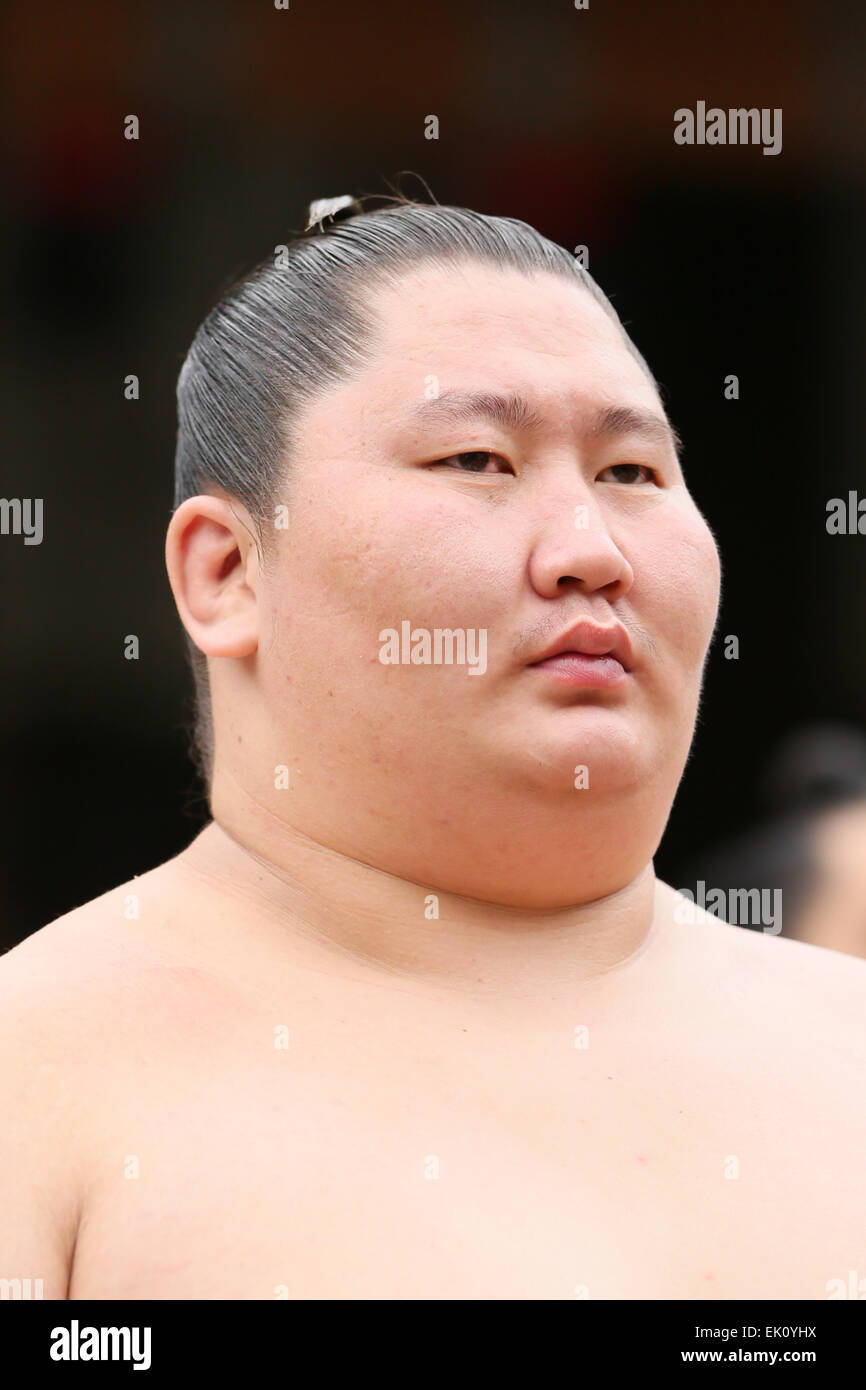 Tokyo Japan. 3rd Apr, 2015. Ichinojo, APRIL 3, 2015 - Sumo : Annual ...