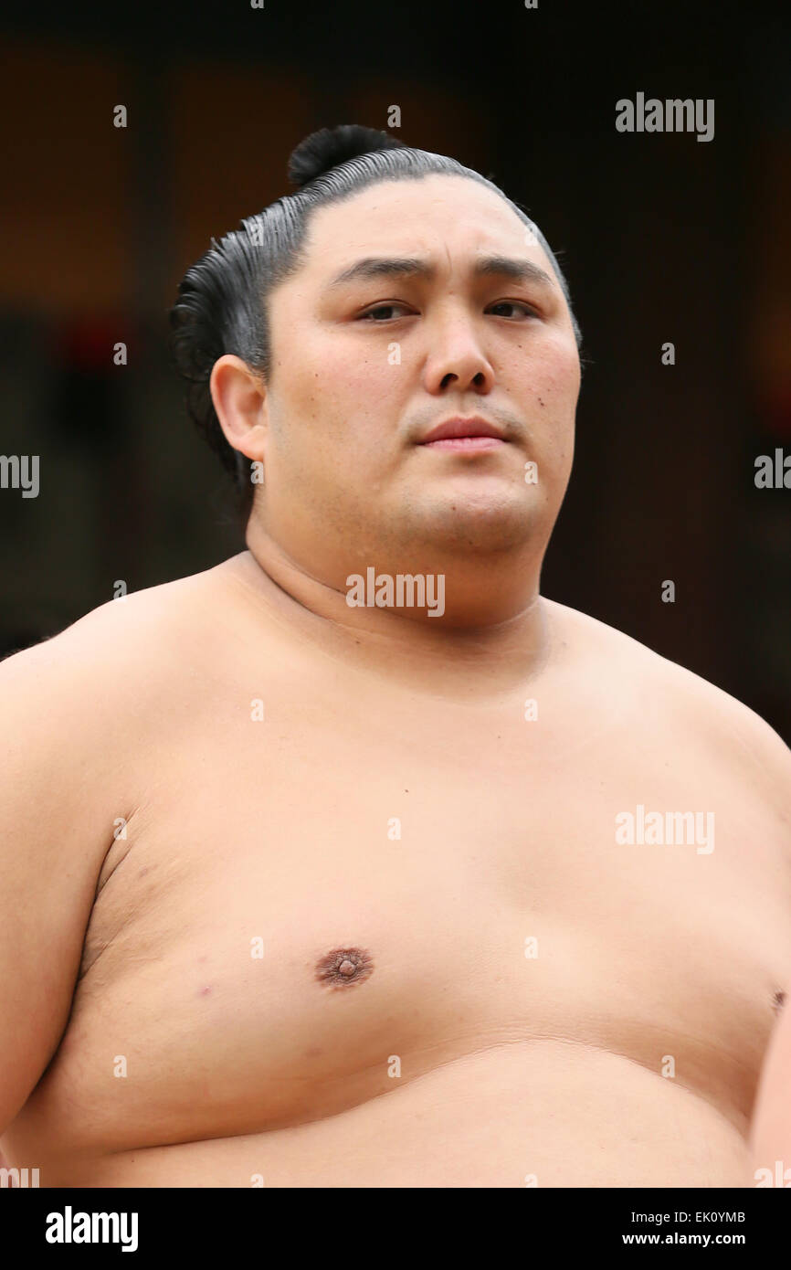 Tokyo Japan. 3rd Apr, 2015. Okinoumi, APRIL 3, 2015 - Sumo : Annual ...