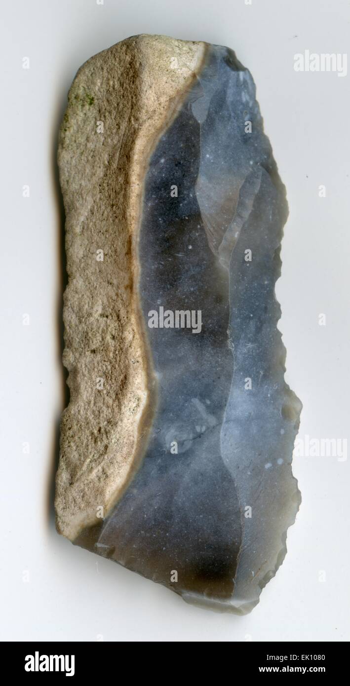 Flint knapping hi-res stock photography and images - Alamy