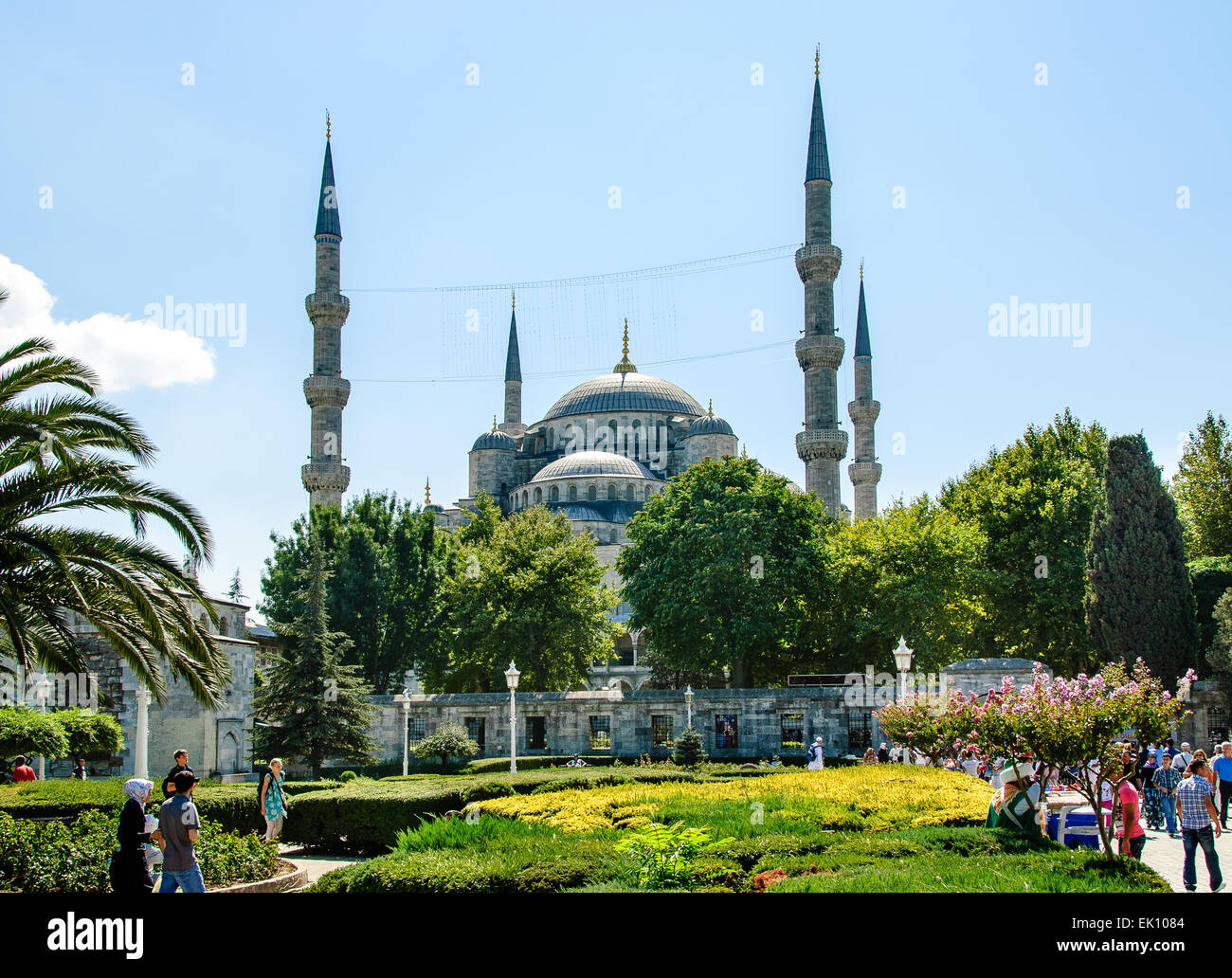The Blue Mosque, Sultan Ahmed Mosque, Istanbul, Turkey Stock Photo - Alamy