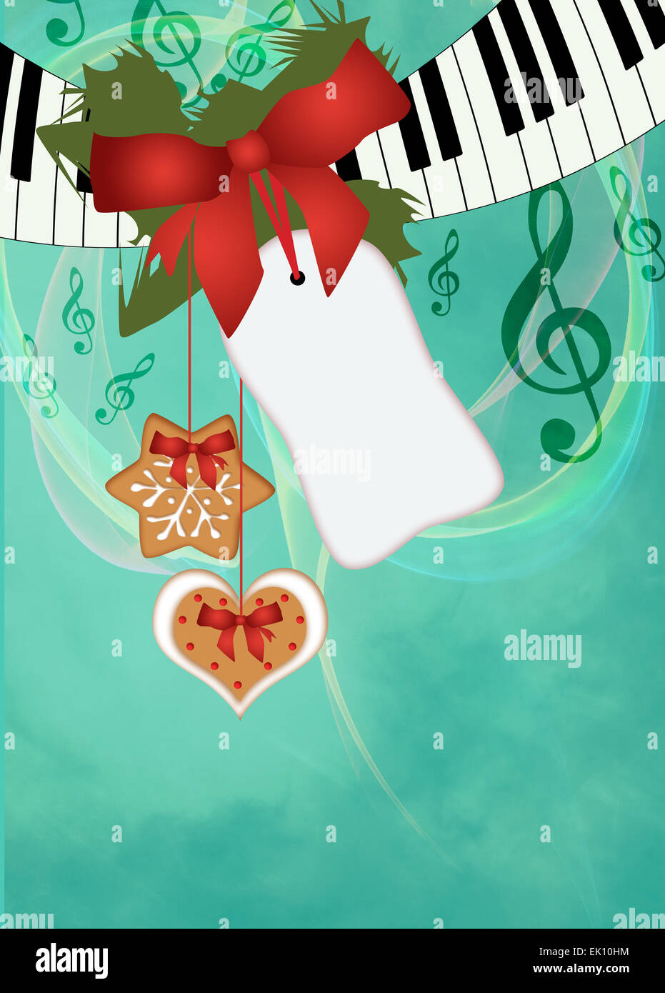 Advent or christmas music concenrt advert poster or flyer background ...