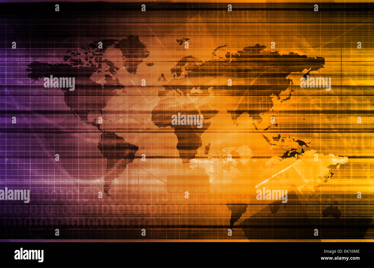 Global Solutions for a Company as a Concept Stock Photo - Alamy