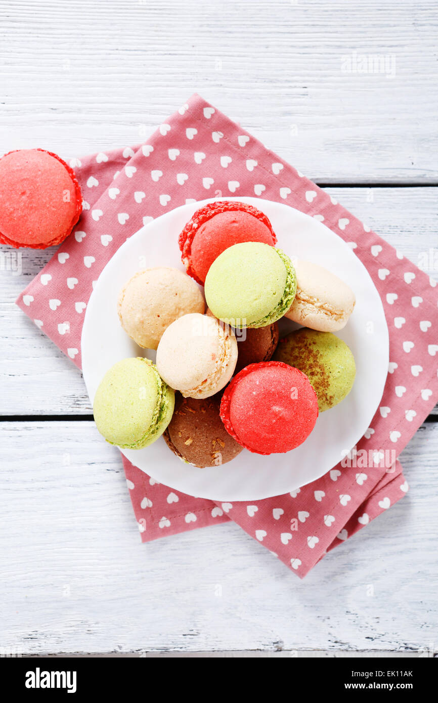 Assorted cookies on a plate, food Stock Photo - Alamy