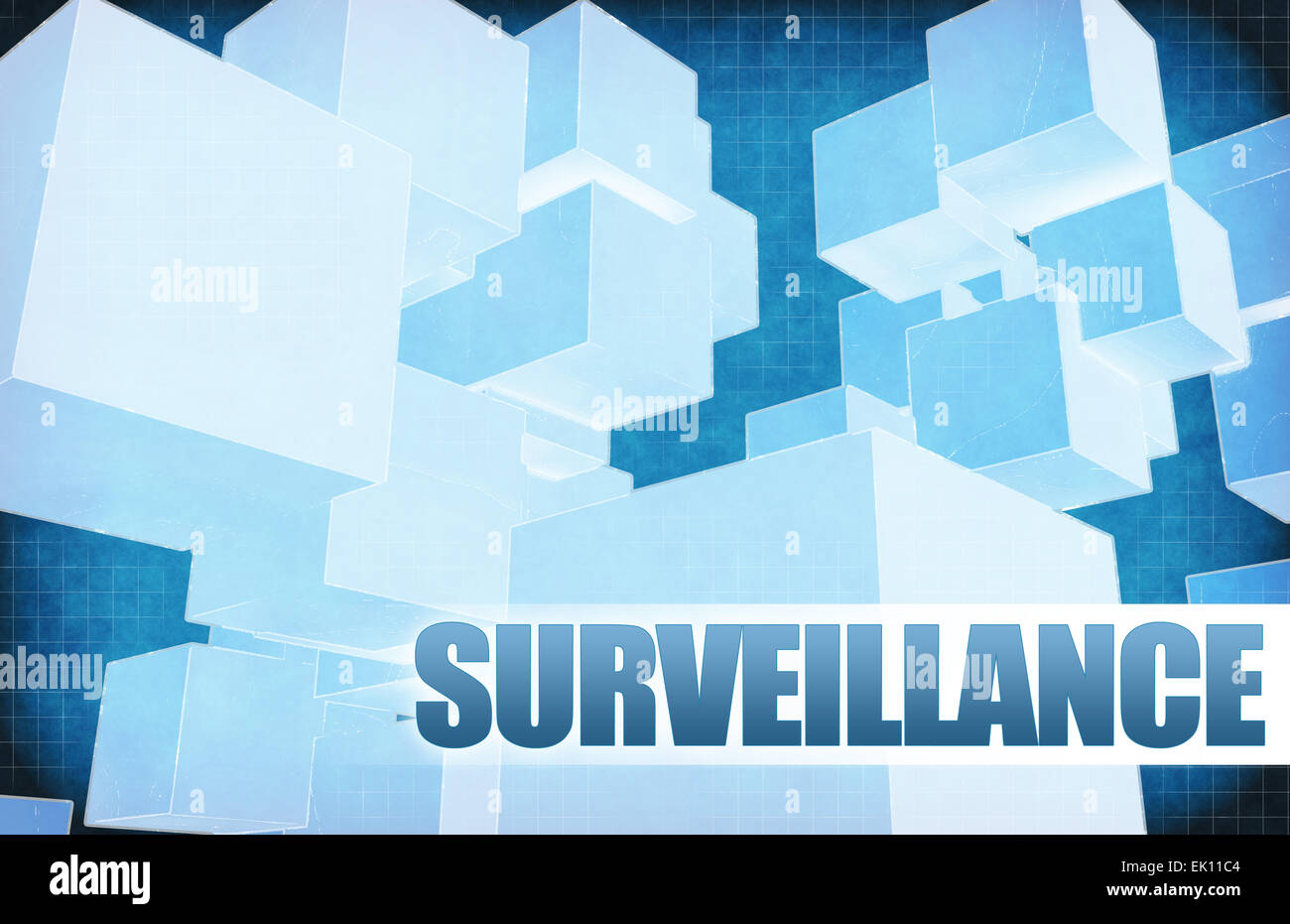 Surveillance on Futuristic Abstract for Presentation Slide Stock Photo ...