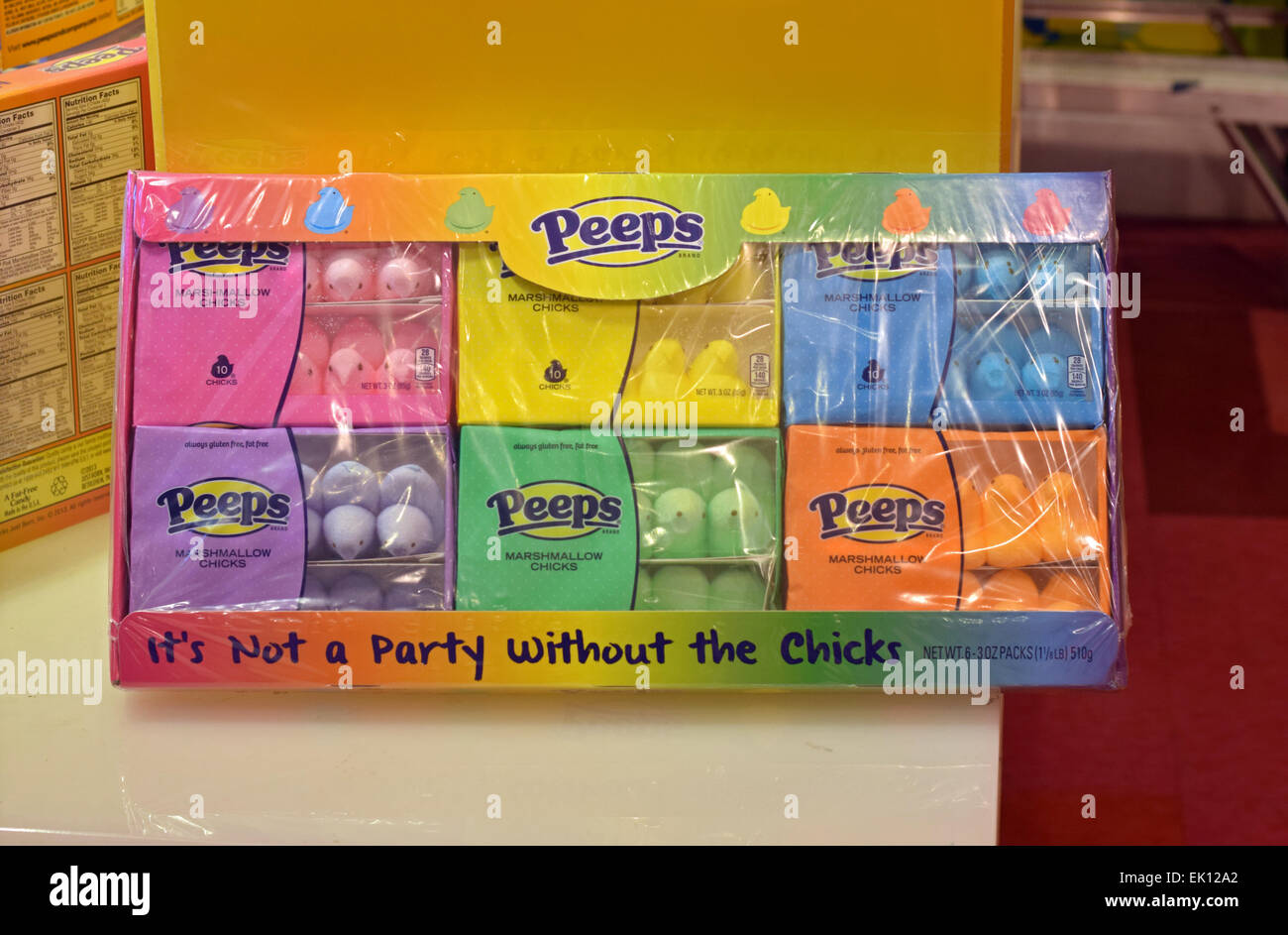 Marshmallow peeps hi-res stock photography and images - Alamy