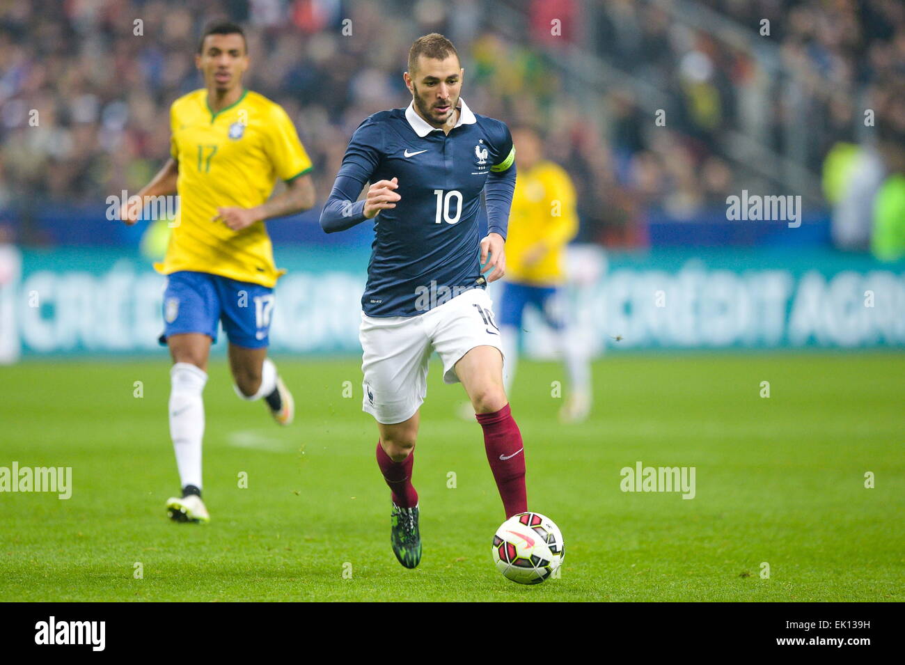 Karim Benzema - 26.03.2015 - France/Bresil - Match Amical.Photo : Andre ...
