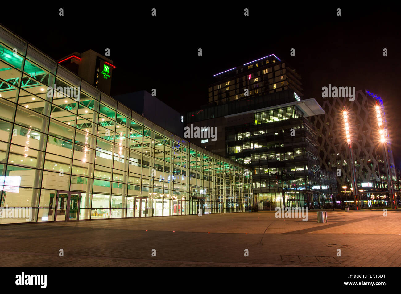 BBC buildings; Media City UK; Salford Quays; Manchester Stock Photo - Alamy