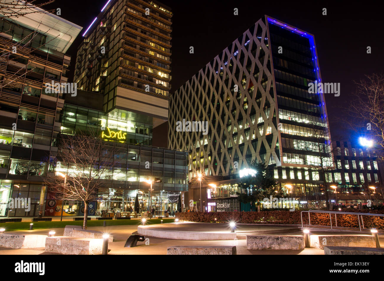 Building media city hi-res stock photography and images - Alamy