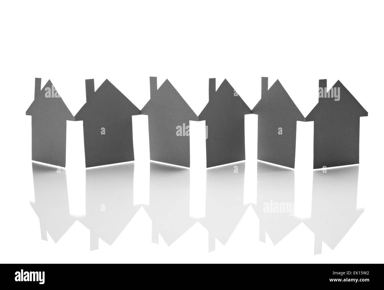 New housing house Black and White Stock Photos & Images - Alamy