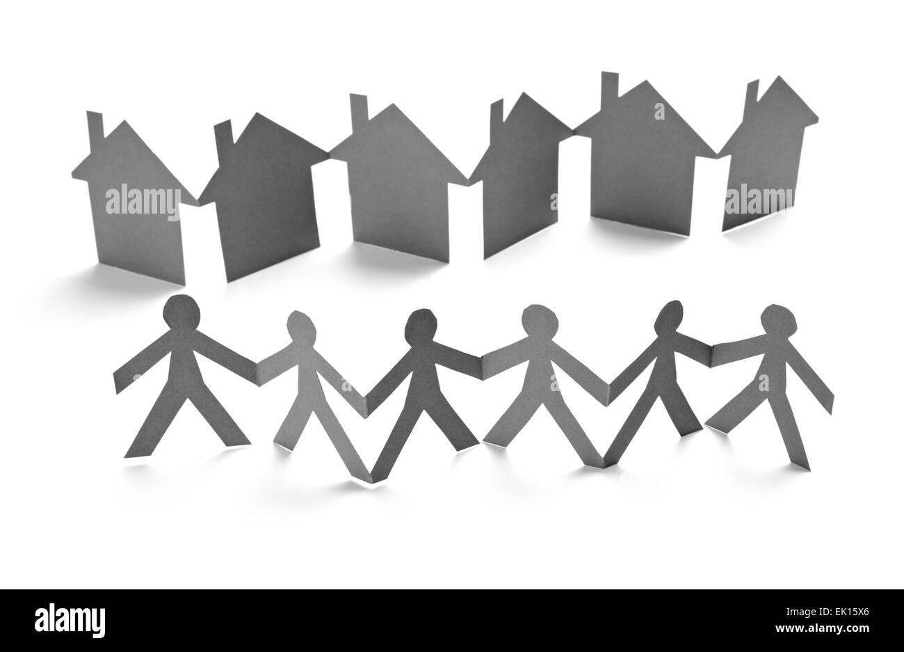 City connected people Cut Out Stock Images & Pictures - Alamy