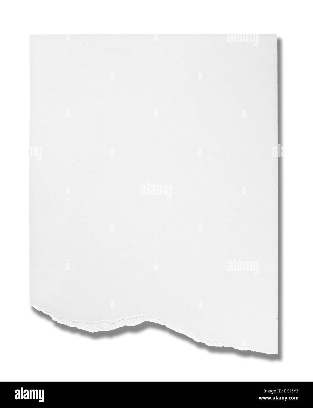 paper ripped note Stock Photo - Alamy