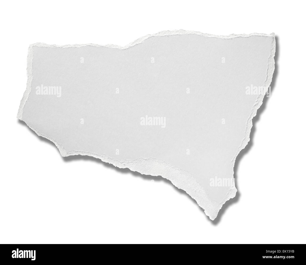 Torn paper white shadow hi-res stock photography and images - Alamy