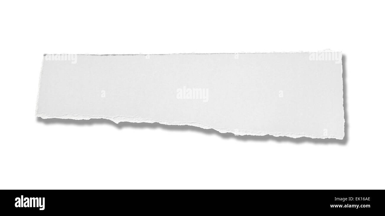 paper ripped note Stock Photo - Alamy