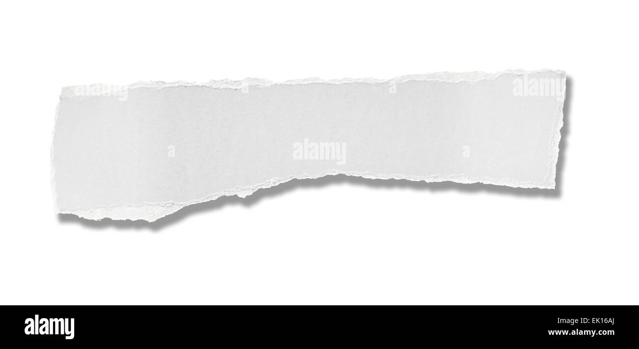 paper ripped note Stock Photo - Alamy