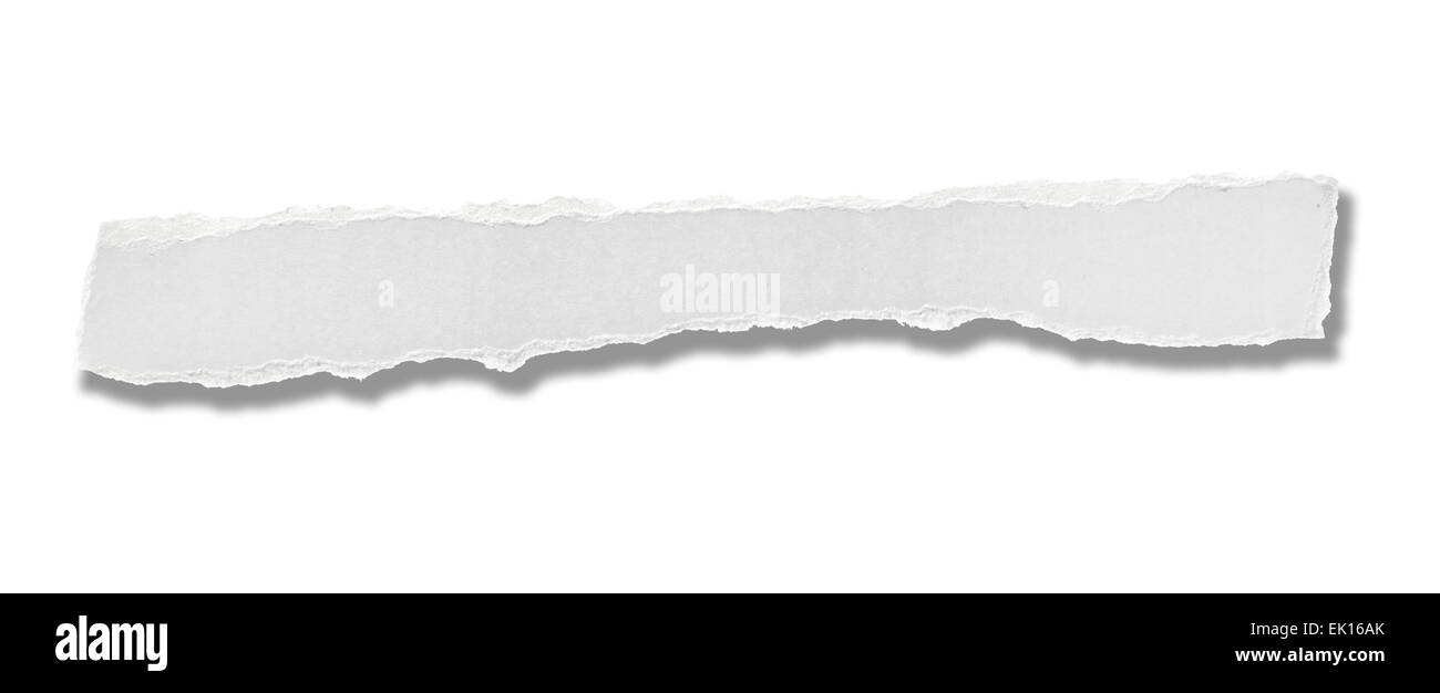 paper ripped note Stock Photo - Alamy