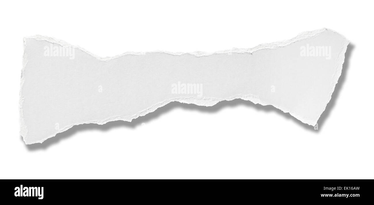 paper ripped note Stock Photo - Alamy