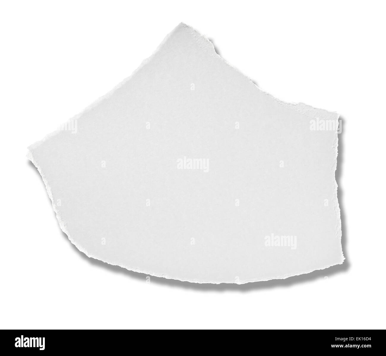 Paper Ripped Note Stock Photo - Alamy