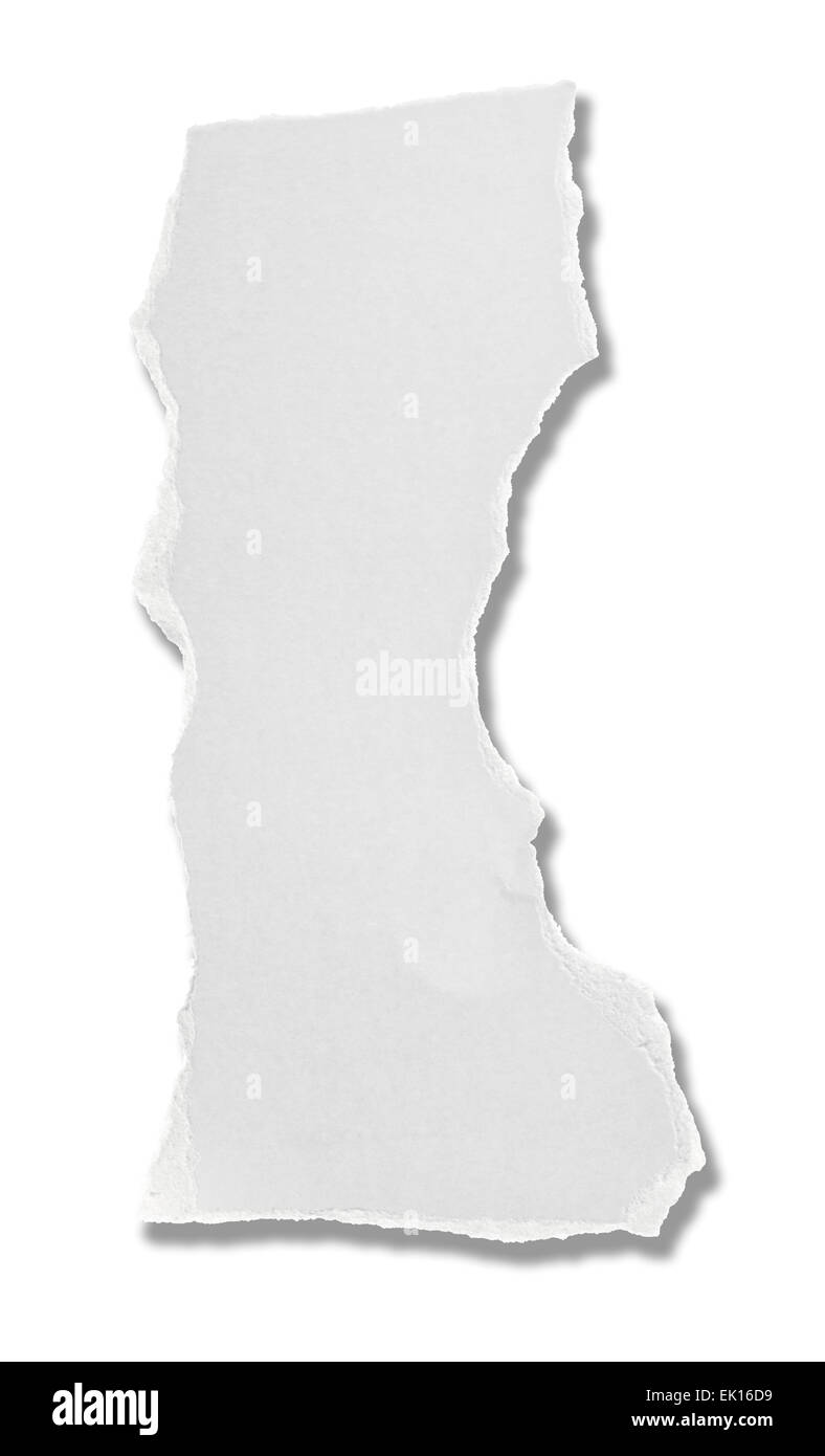 paper ripped note Stock Photo - Alamy