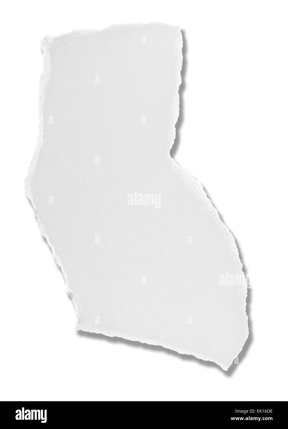 Paper Ripped Note Stock Photo - Alamy
