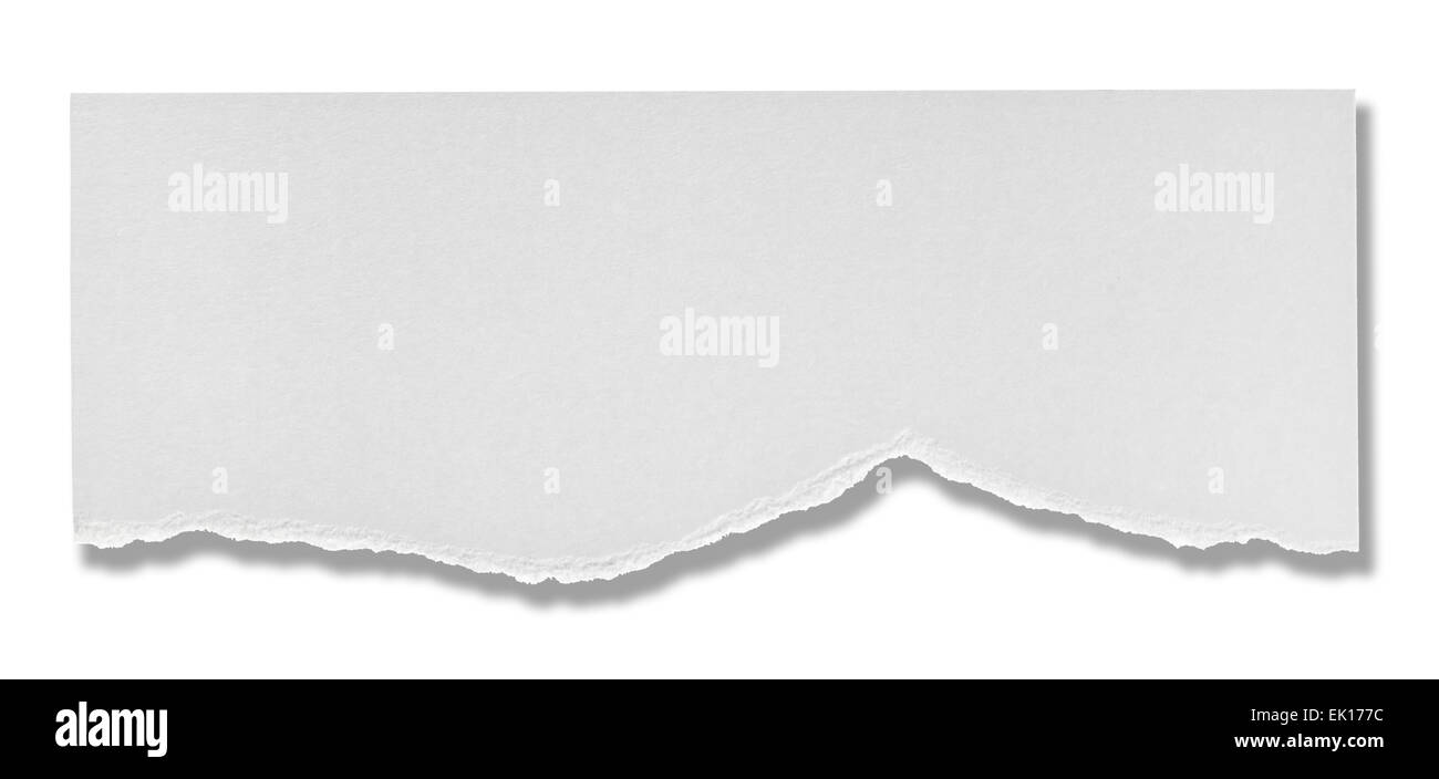 paper ripped note Stock Photo - Alamy