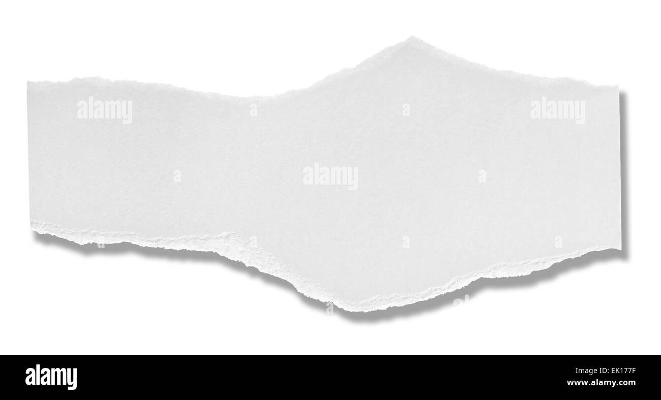 paper ripped note Stock Photo - Alamy