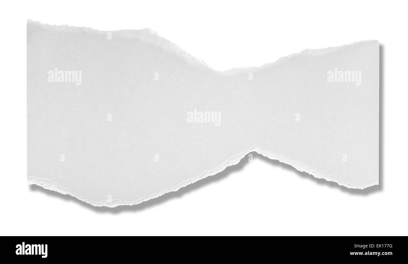 paper ripped note Stock Photo - Alamy