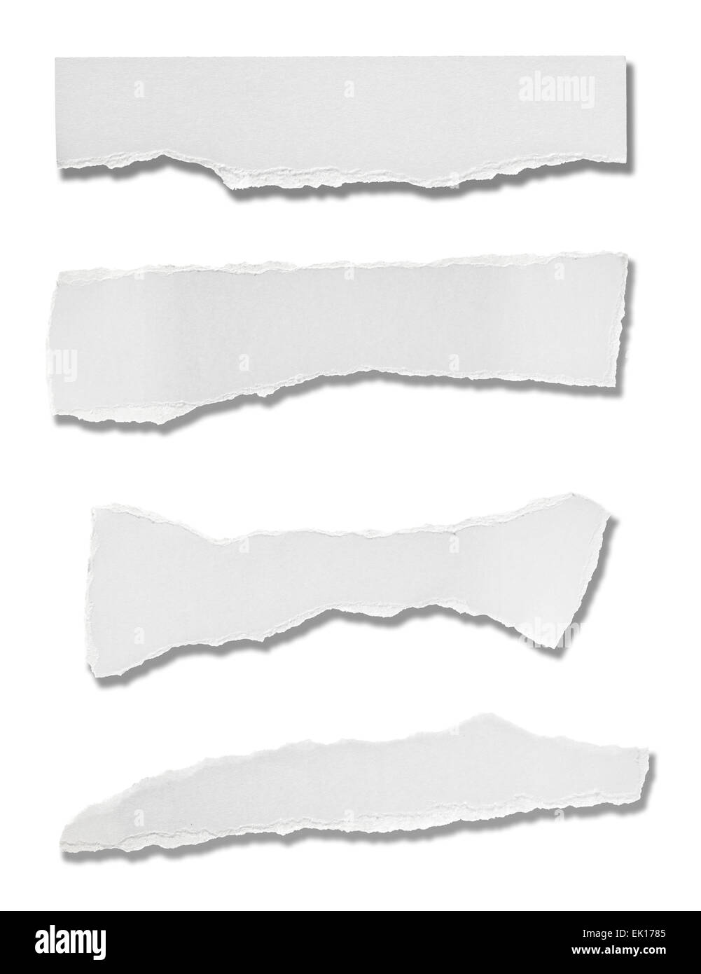 paper ripped note Stock Photo - Alamy