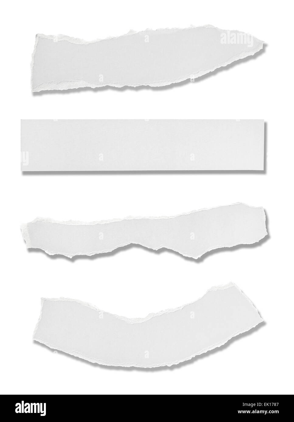 paper ripped note Stock Photo - Alamy