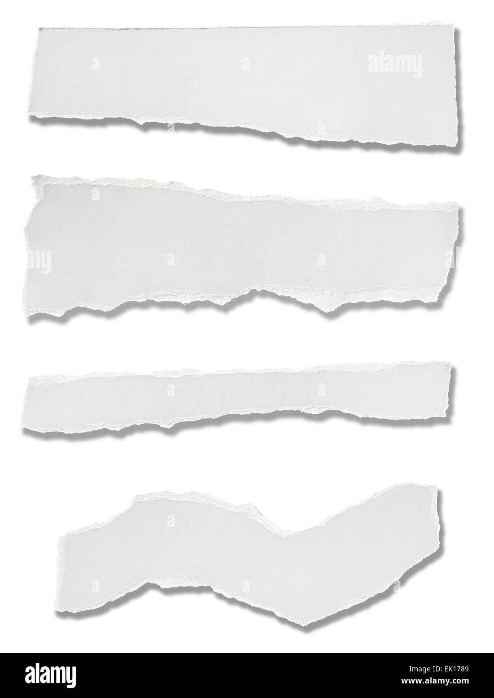 paper ripped note Stock Photo - Alamy