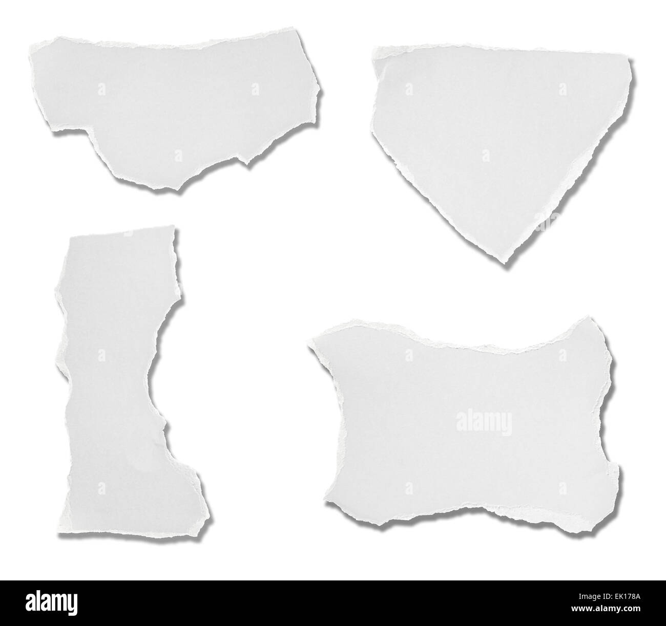 paper ripped note Stock Photo - Alamy