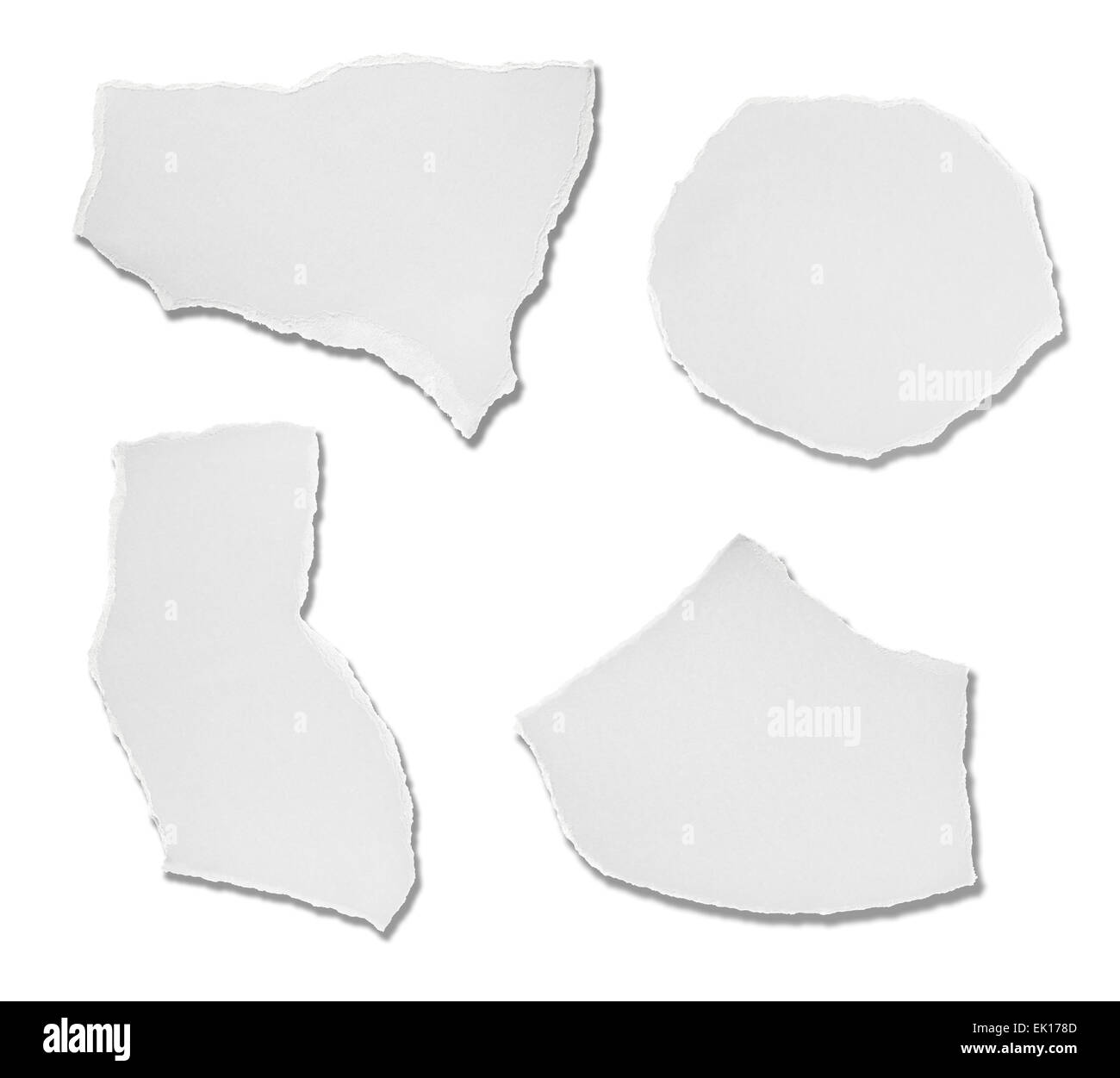 paper ripped note Stock Photo - Alamy