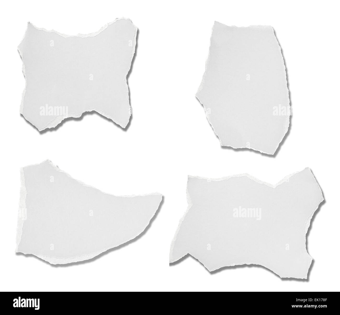 paper ripped note Stock Photo - Alamy