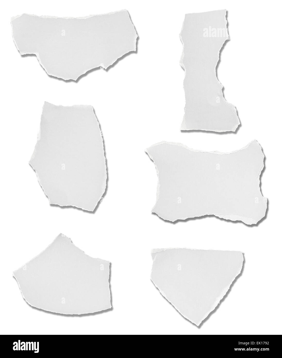 paper ripped note Stock Photo - Alamy