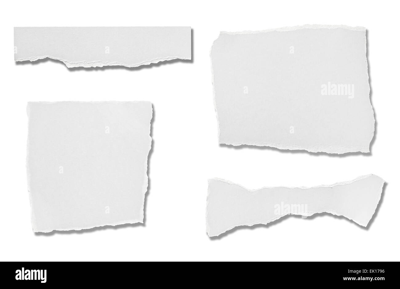 paper ripped note Stock Photo - Alamy