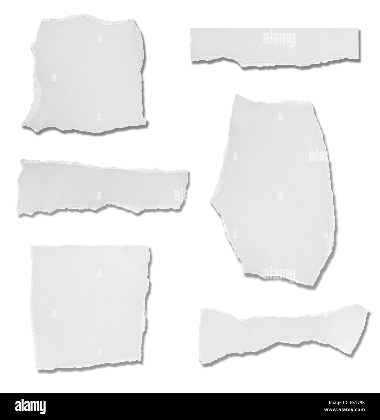 paper ripped note Stock Photo - Alamy