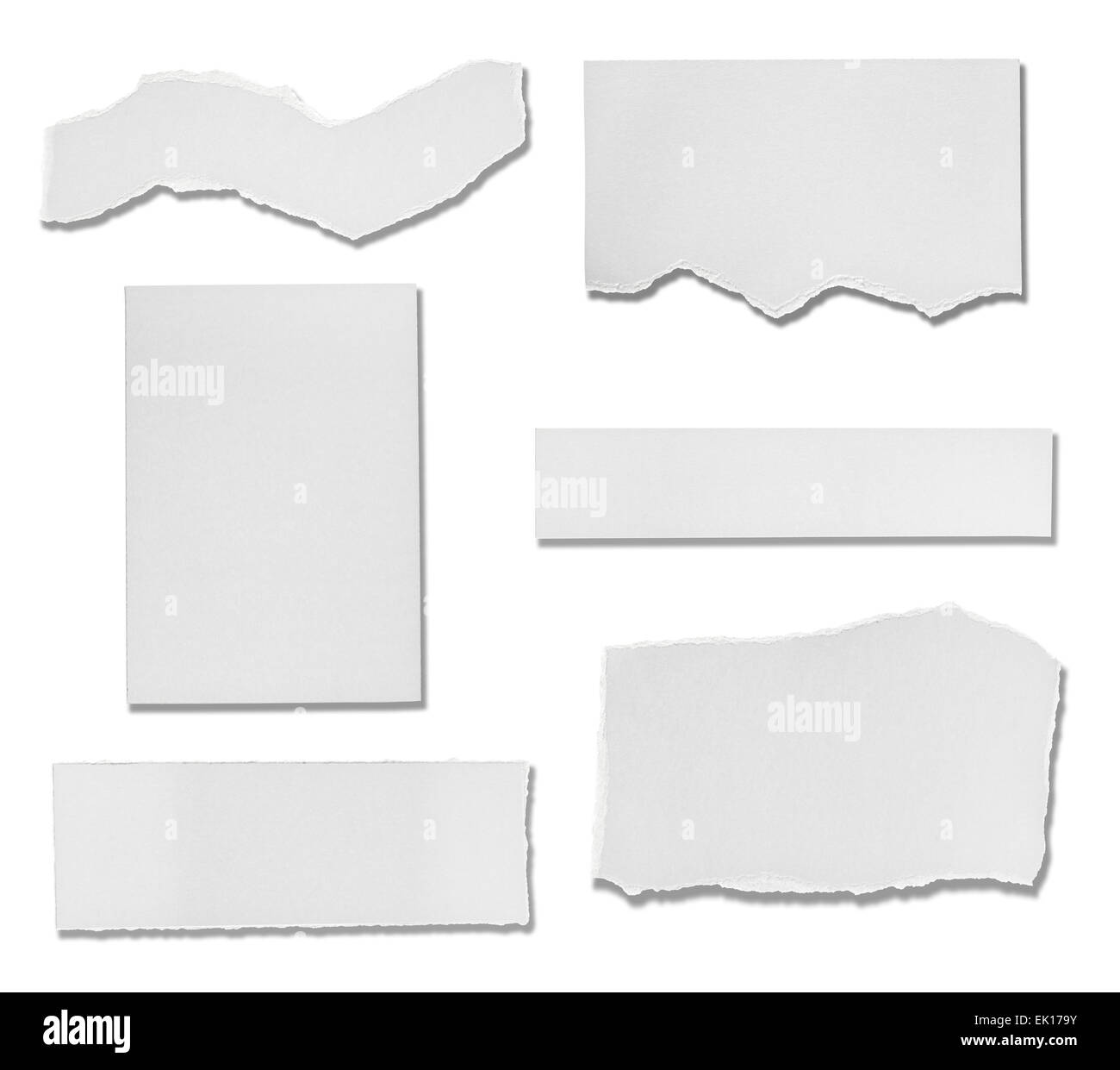 paper ripped note Stock Photo - Alamy