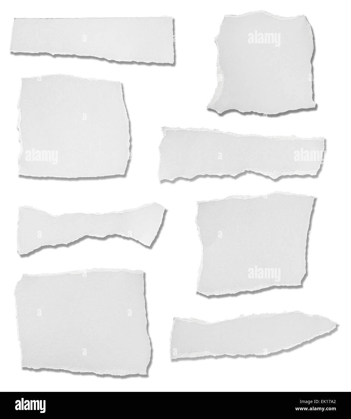 paper ripped note Stock Photo - Alamy