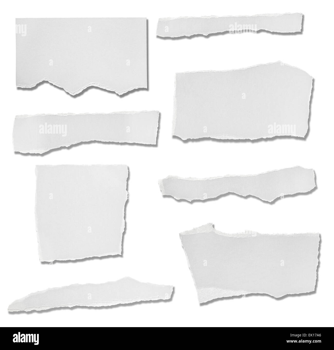 paper ripped note Stock Photo - Alamy