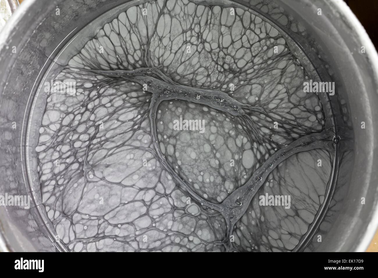 Grey silver metallic stone hi-res stock photography and images - Alamy