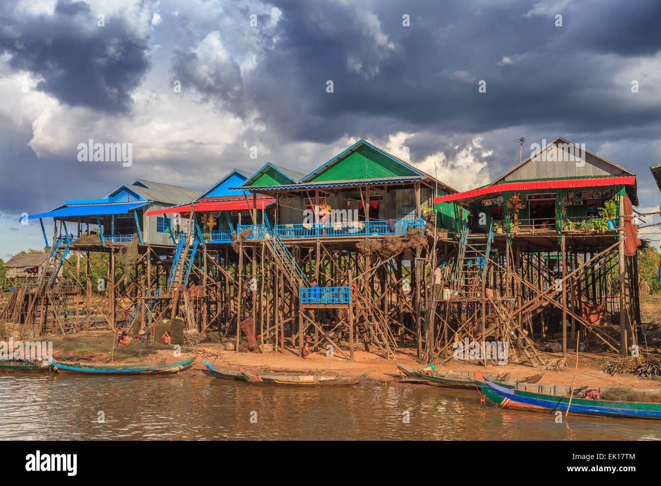Cambodian floating village hi-res stock photography and images - Alamy