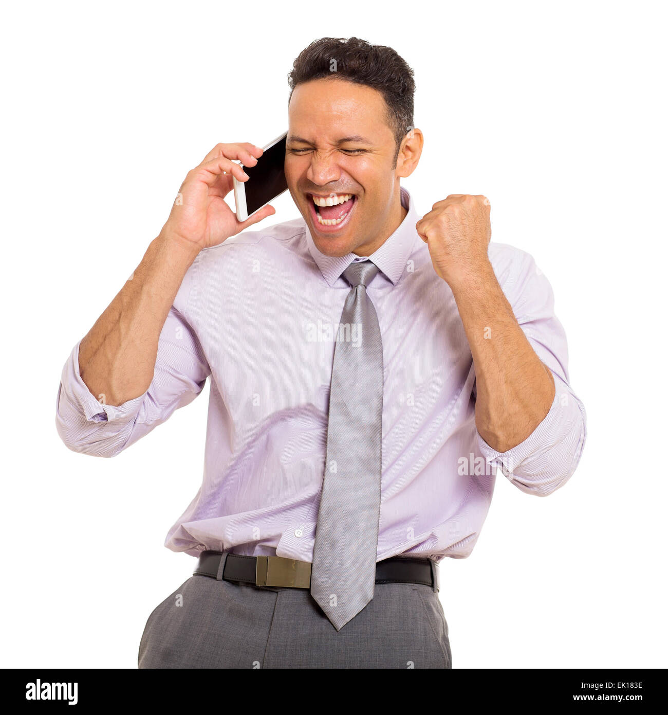 Talking On Cell Phone