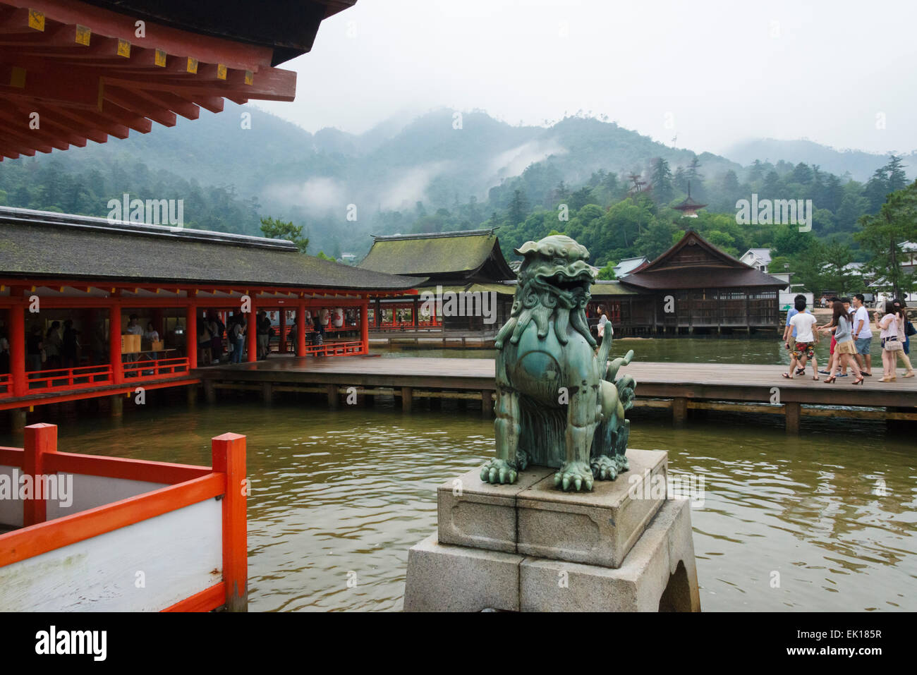Itsukushima Shrine, Miyajima, Japan Stock Photo - Alamy