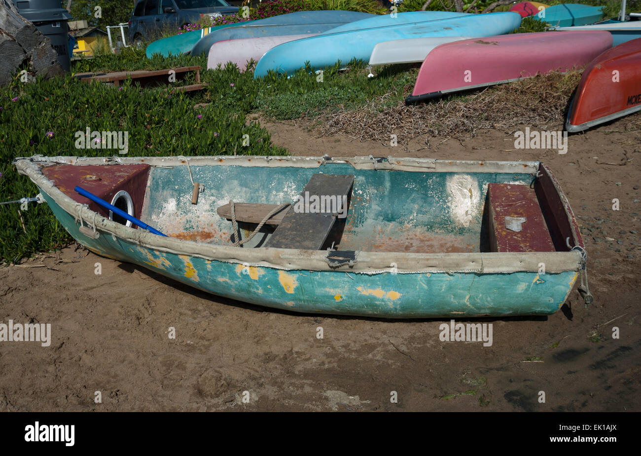 Old row boat ocean hi-res stock photography and images - Alamy
