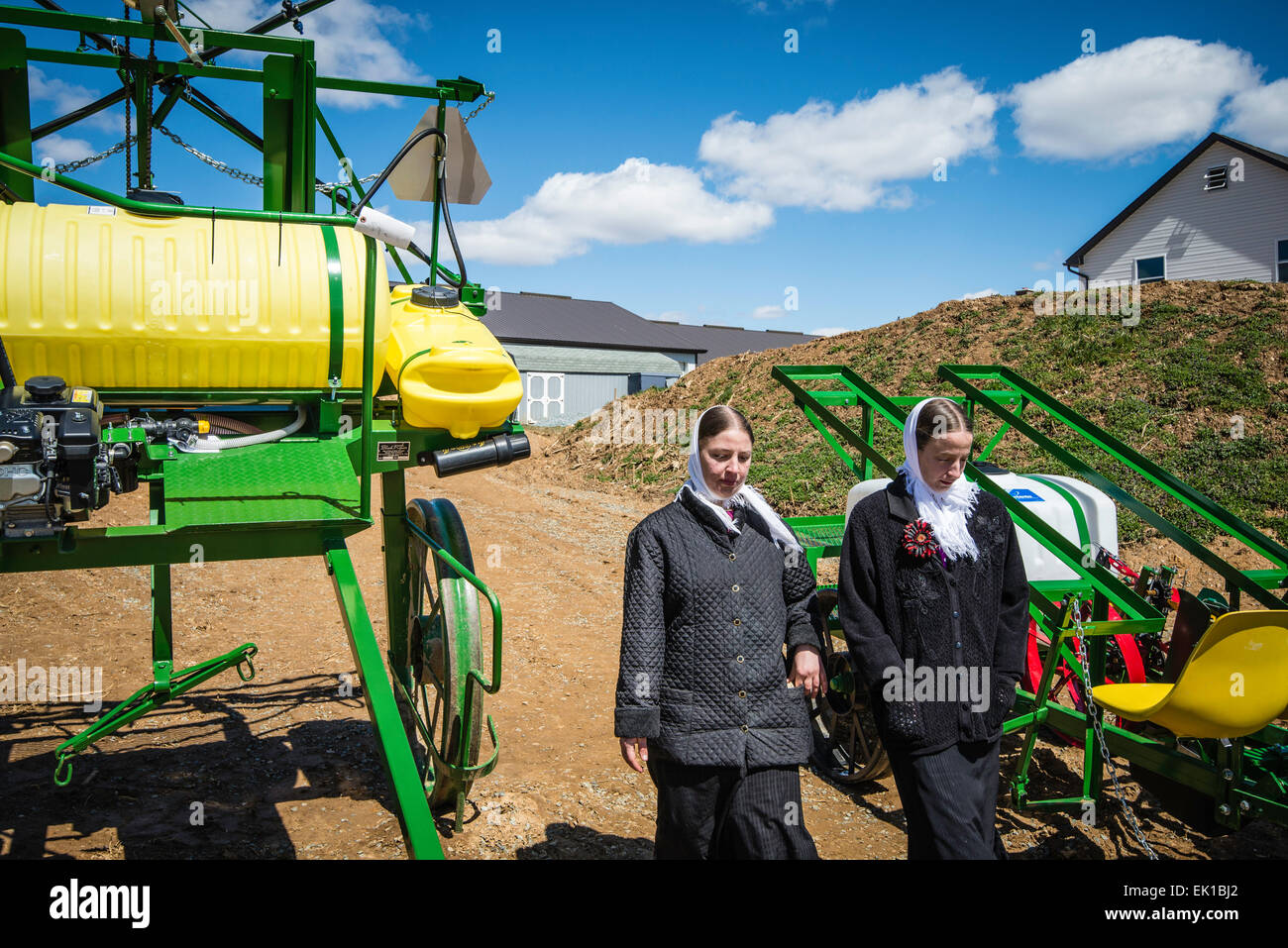 Lancaster, Pennsylvania, USA. 03rd Apr, 2015. Amish Mud Sale, held ...