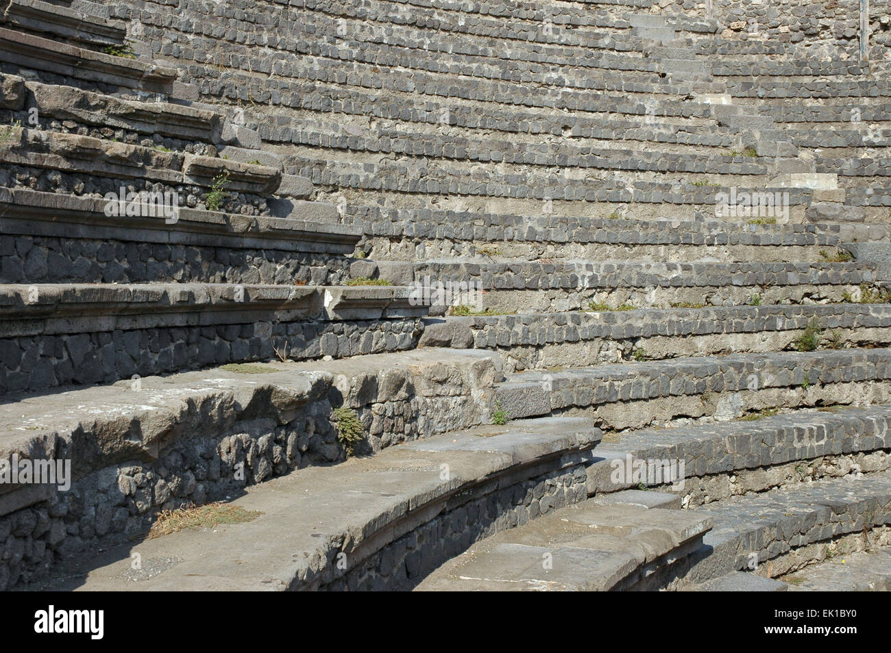 Ancient amphitheater stone seating hi-res stock photography and images ...